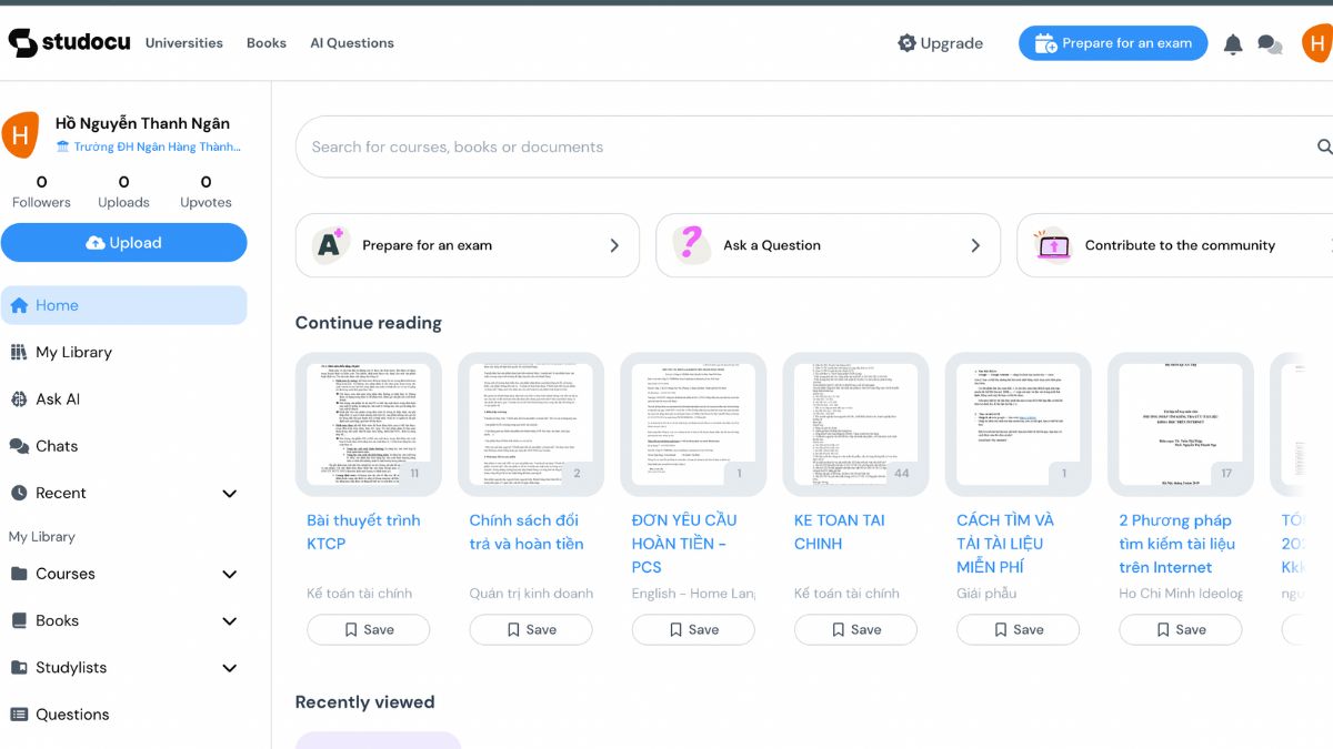 Hướng dẫn cách sử dụng Studocu chi tiết nhất
